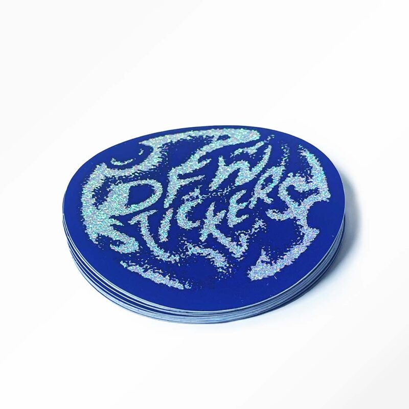 Holographic Glitter Stickers - DFW Stickers