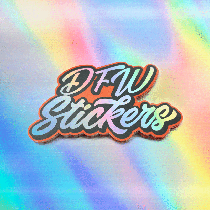 DFW Stickers | Custom Decal & Die Cut Sticker Printing Services